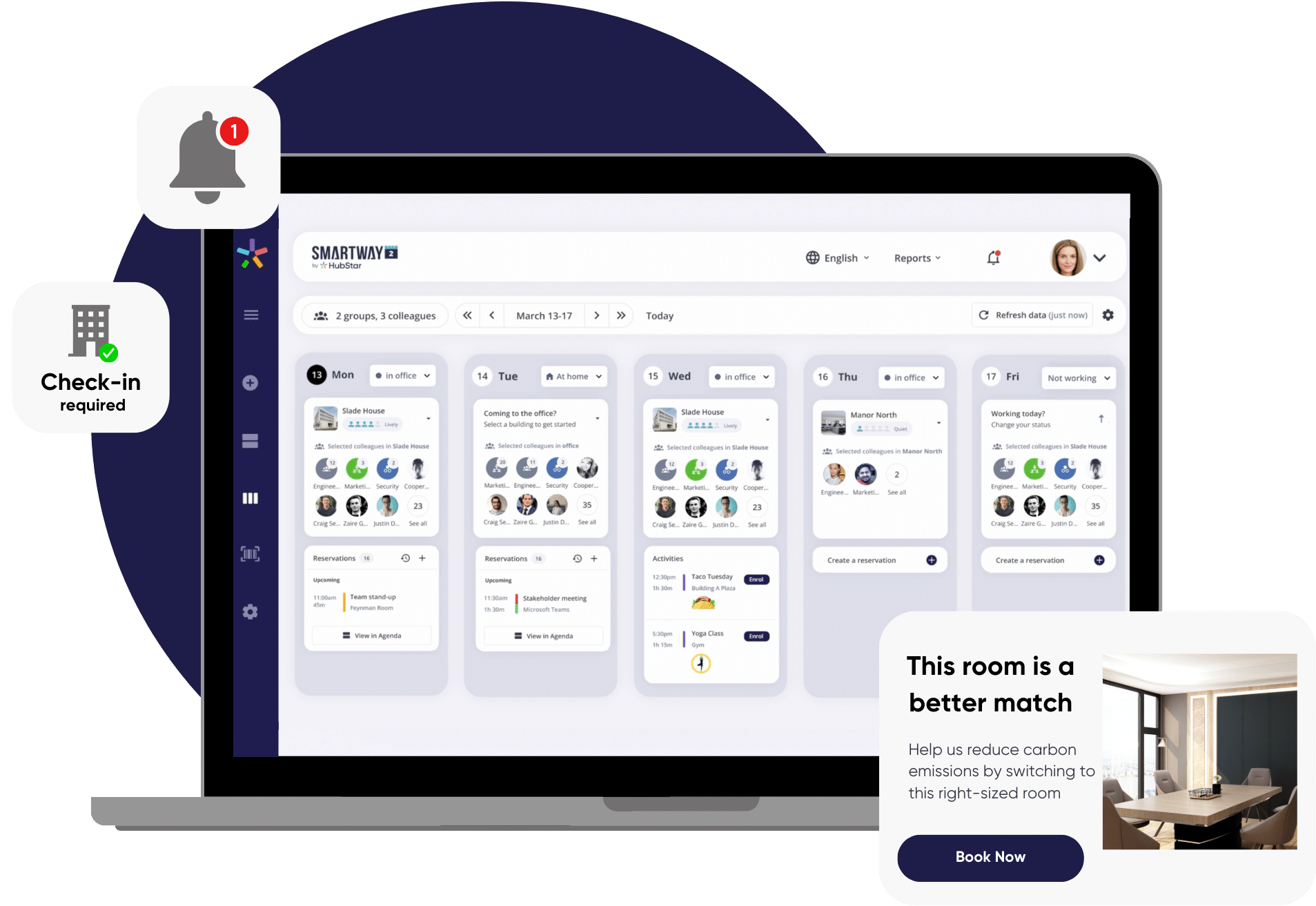 Give your people a reason to come together with HubStar Connect.